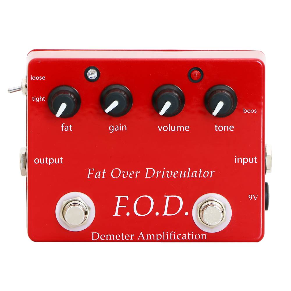 【楽天市場】Demeter Amplification / FOD-1 新品 ファット・オーバードライブ[デメターアンプリフィケイション ...