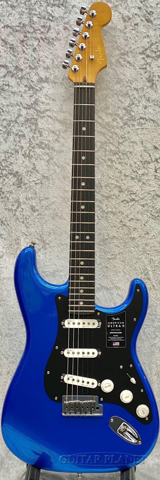 【楽天市場】Fender American Ultra II Stratocaster -Noble Blue-【US240020490 ...