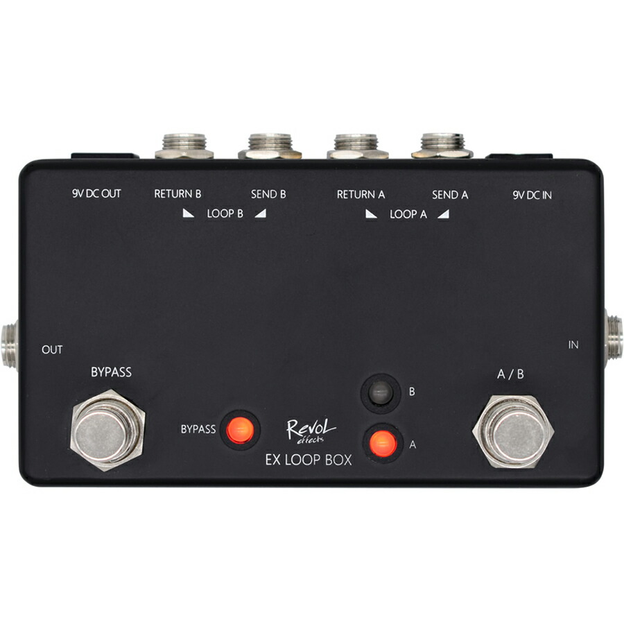 【楽天市場】RevoL effects EX LOOP BOX ELP-BOX新品 スイッチャー[レボルエフェクツ][2ループボックス][Effecter,エフェクター]：ギタープラネット