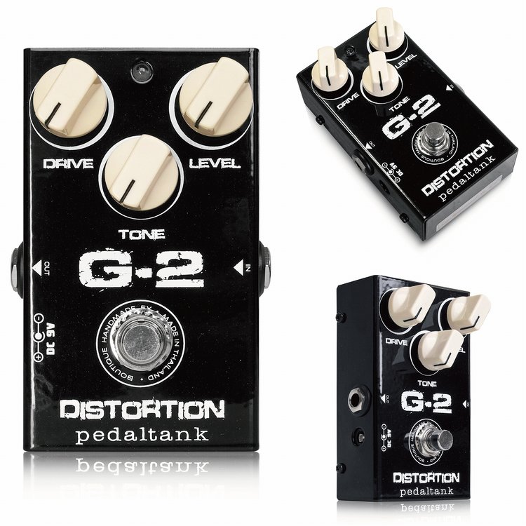 【楽天市場】Pedal Tank G-2 Distortion 新品 [ペダルタンク][ディストーション][Effector,エフェクター ...