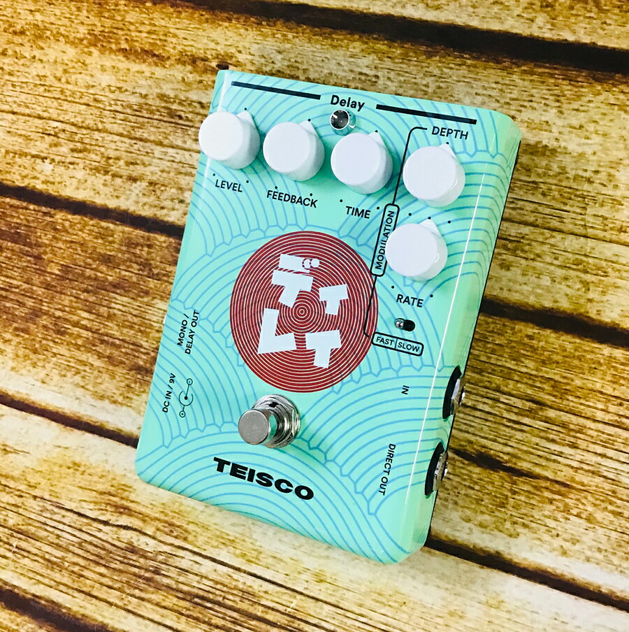 【楽天市場】TEISCO DELAY PEDAL 新品 アナログディレイ[テスコ][Analog Delay][Effector,エフェクター]：ギタープラネット