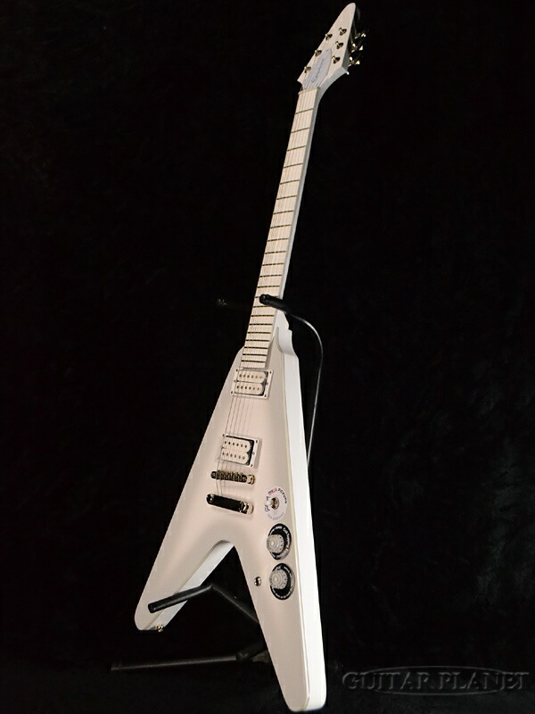 【楽天市場】Epiphone Ltd. Ed. Brendon Small Snow Falcon Outfitc 新品[エピフォン ...