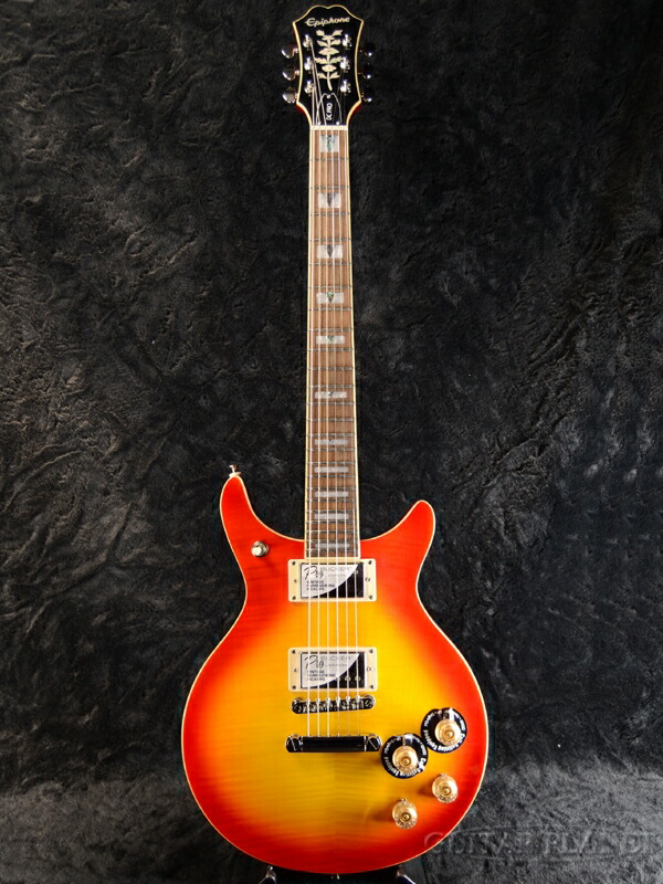 【楽天市場】Epiphone DC Pro w/Coil Tap 新品 チェリーサンバースト[エピフォン][Faded Cherry ...