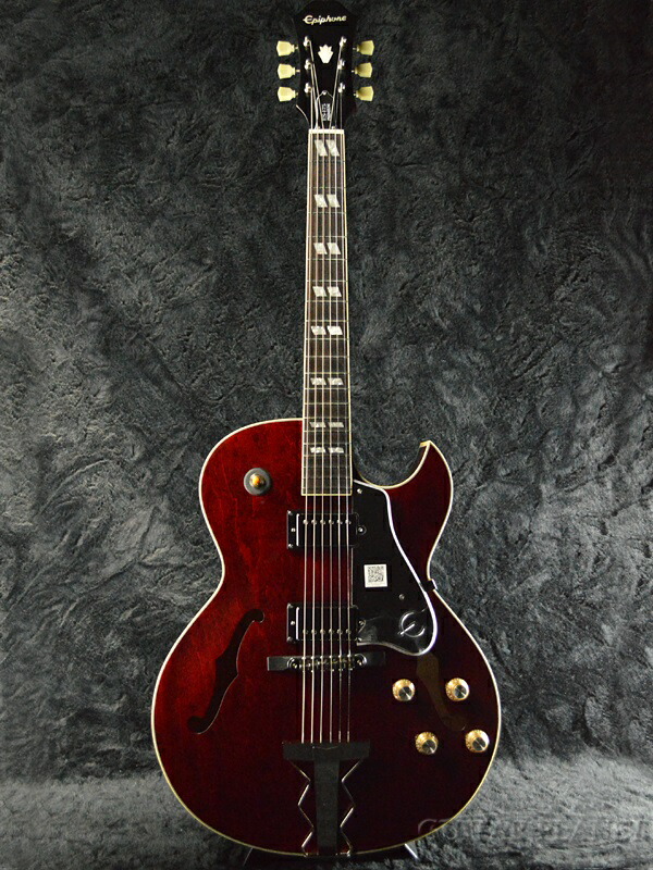 【楽天市場】Epiphone ES-175 Premium Wine Red 新品[エピフォン][プレミアム][WR,ワインレッド,赤][フル ...