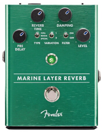 【楽天市場】Fender Marine Layer Reverb Pedal 新品 リバーブ[フェンダー][マリンレイヤーリバーブ ...