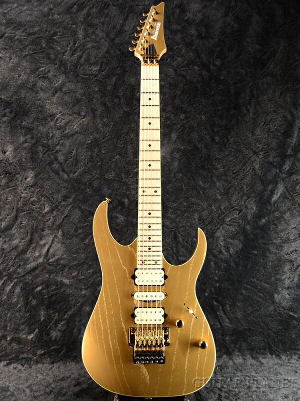 【楽天市場】【限定モデル】Ibanez Prestige RG657AHM-GDF 新品[アイバニーズ][Gold,ゴールド,金 ...