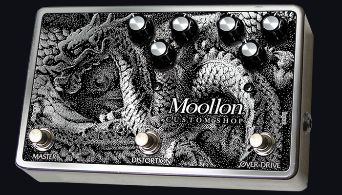 【楽天市場】Moollon Custom Shop Overdrive Distortion 新品 オーバードライブ/ディストーション ...