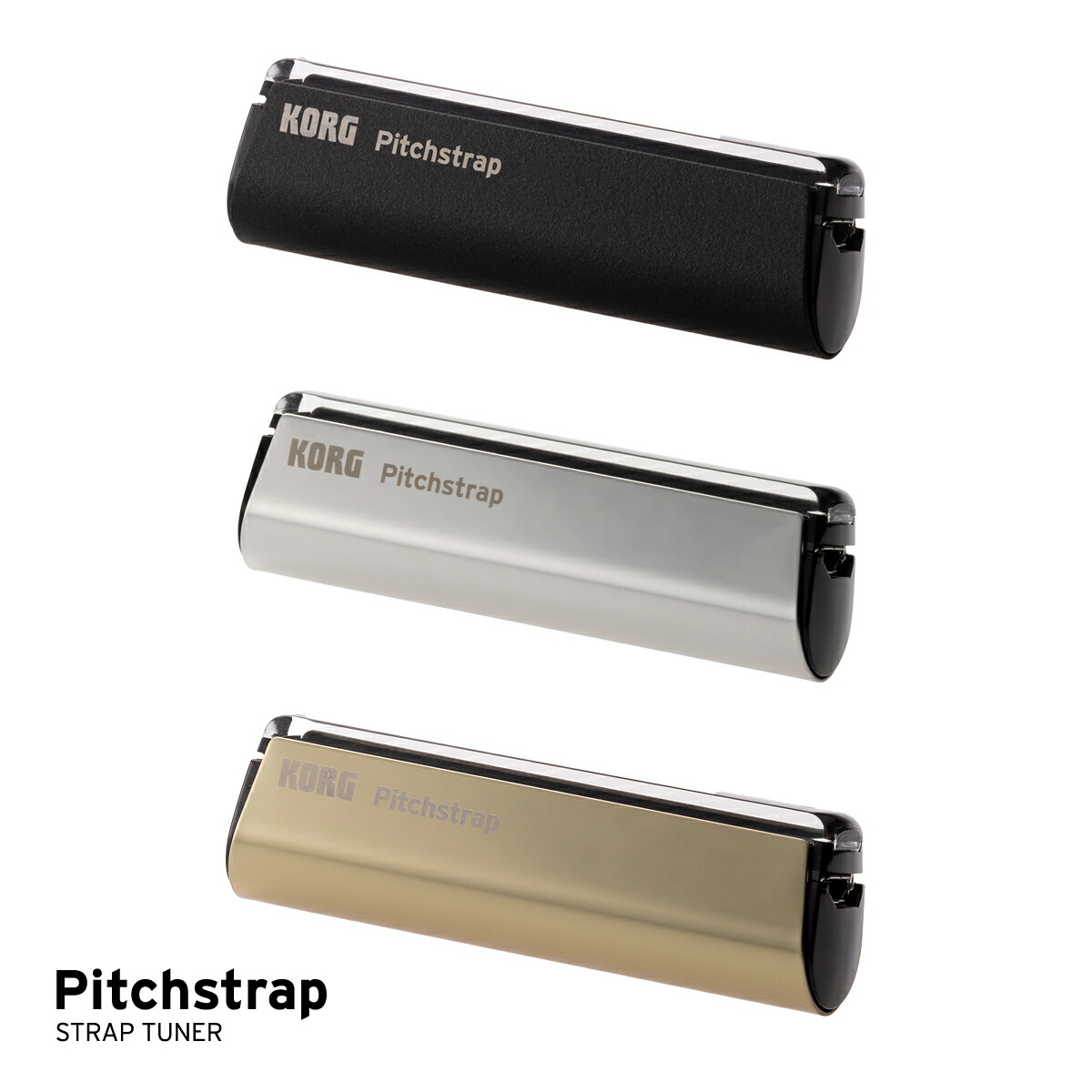 【楽天市場】KORG Pitchstrap PST-1 "Black/Silver/Gold" 新品 ストラップ装着チューナー[コルグ][ピッチストラップ][ブラック,シルバー,ゴールド ...