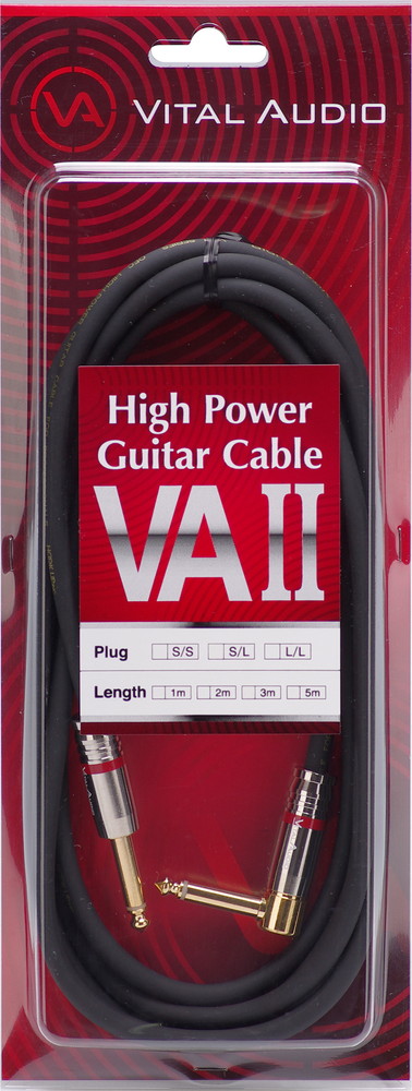 【楽天市場】Vital Audio VAII-1M L/L (2P L型/2P L型) 1m 新品 ギター用[バイタルオーディオ ...