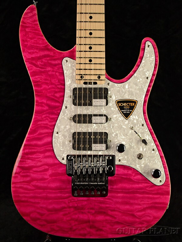 【楽天市場】Schecter SD-II-24-AL -See Thru Pink- 新品[シェクター][国産][アルダー][シースルーピンク ...