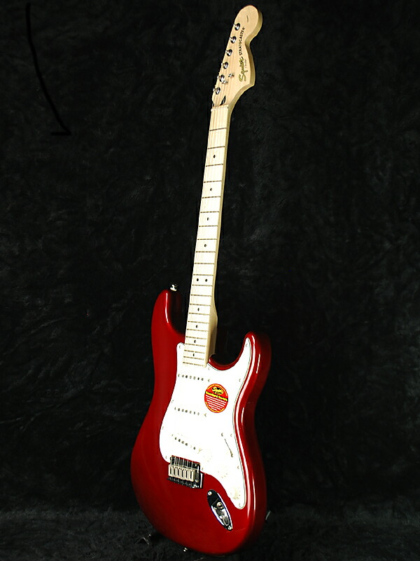 【楽天市場】Squier Standard Stratocaster CAR/M 新品 キャンディアップルレッド[スクワイヤー][スタンダード ...