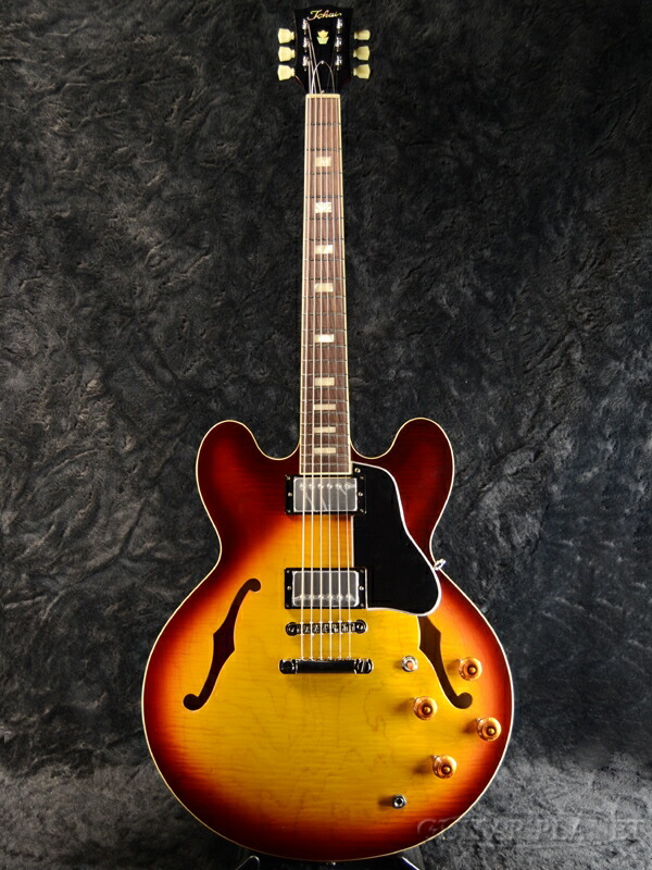 【楽天市場】Tokai ES220 TB 新品 サンバースト[トーカイ,東海楽器][国産][ES-220][セミアコ][Sunburst ...