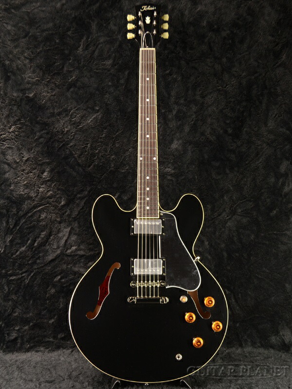 【楽天市場】Tokai ES166 BB 新品 ブラック[トーカイ,東海][国産][Black,黒][セミアコ][エレキギター ...