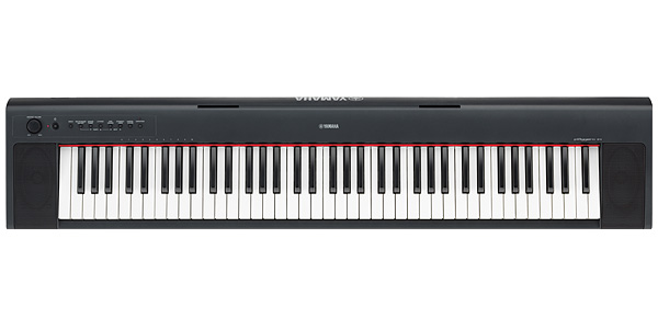 【楽天市場】【スタンド別】YAMAHA NP-31 ピアジェーロ 新品 ブラック 76鍵盤 電子キーボード[ヤマハ][NP31 ...