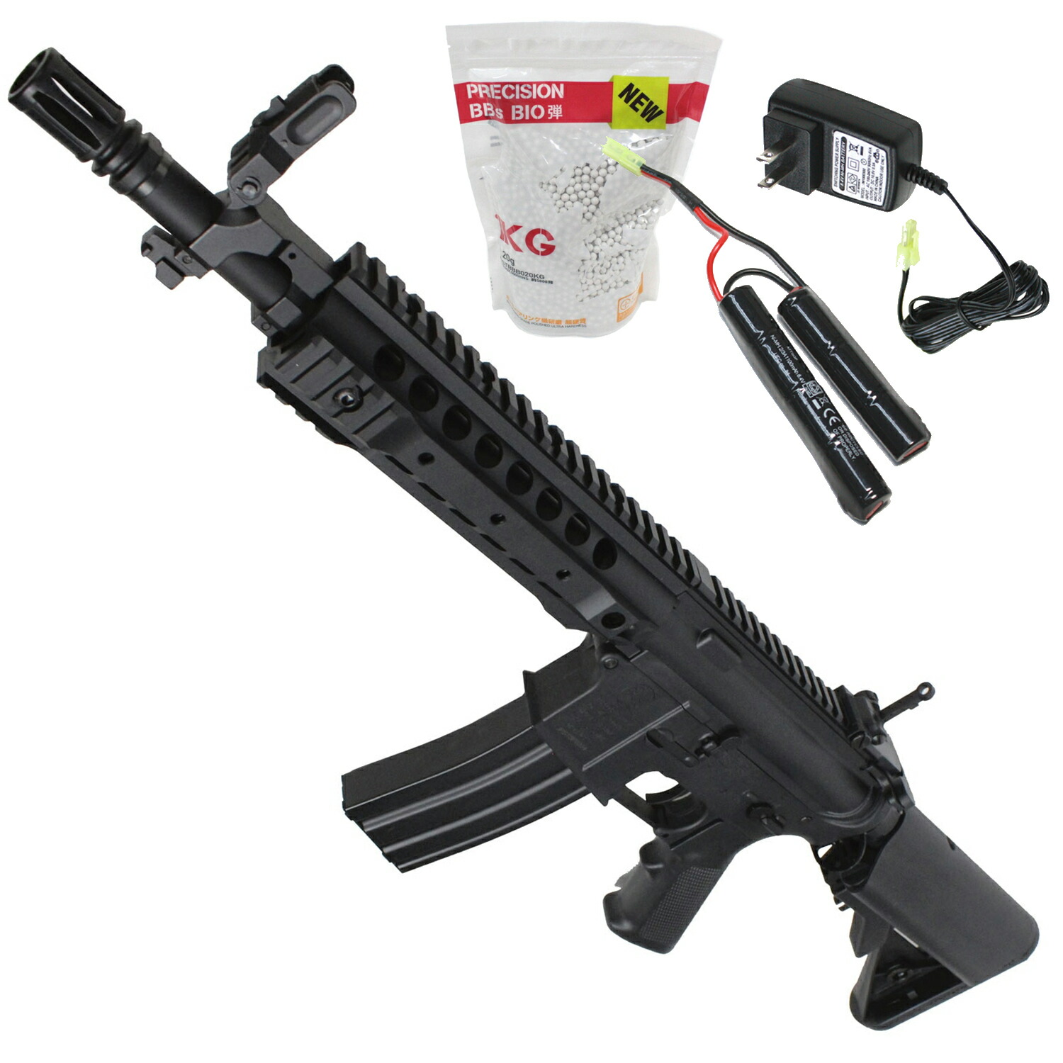 【楽天市場】【S&T】M4 URX3.1 8インチ チャレンジャーライン G3電動ガン｜BKカラー｜電子トリガー｜COLT刻印｜BB弾+バッテリー+充電器付属｜180日安心保証付 ...