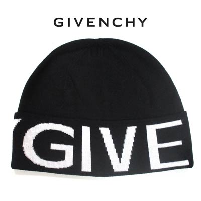 【楽天市場】ジバンシー GIVENCHY メンズ 帽子 ニット帽 ニットキャップ ロゴ ユニセックス可 GIVENCHYビッグロゴ付ニットキャップ ブラック GVCAPP U2137 001 ...