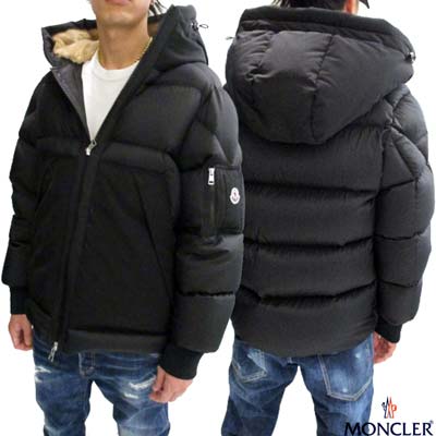 【楽天市場】モンクレール MONCLER メンズ アウター ダウンジャケット KJERAG 襟裏ファー・フロントビックポケット・アーム部分 ...