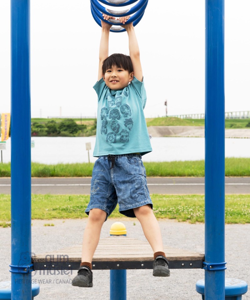 【楽天市場】gym master 公式 KIDS 5.8oz T/Cドライfriends Tee｜スマイル トップス 半袖Tシャツ キッズ ...