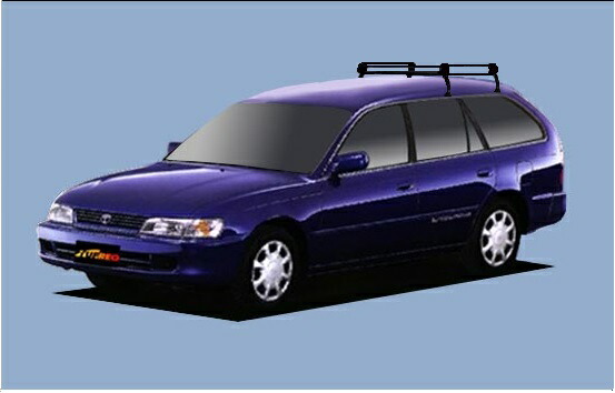 【楽天市場】【スプリンターワゴン専用ルーフキャリア】SEIKOH TUFREQ ル−フキャリア Pシリーズ H3.9～H12.8 E10# ルーフレール無車 PL22 セイコウ タフレック 精 ...