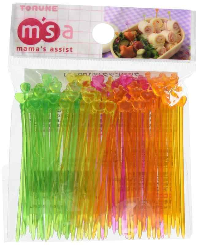 【楽天市場】トルネ お弁当 ピック キャラ弁 デコ弁 ランチ クリアピック アソート 100本入 P-2636 [並行輸入品]：北摂軽太郎便