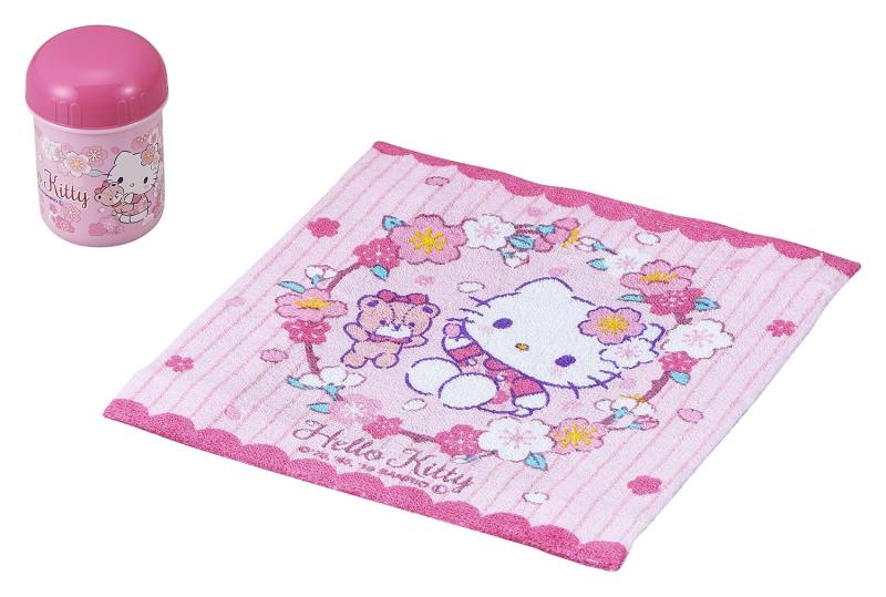 【楽天市場】OSK(オーエスケー) ハローキティ さくら おしぼりセット ケース付 日本製 おしゃれ かわいい 男女兼用 子供用 小学生 OC ...