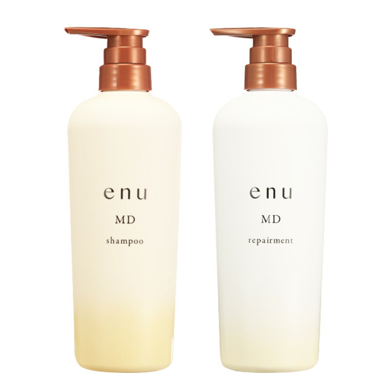 【楽天市場】【クーポン対象5月6日23:59迄】ナカノ エヌ シャンプー MD 600ml + リペアメント MD 600g 計2個 ポンプセット[nakano enu 中野製薬 ダメージケア ...