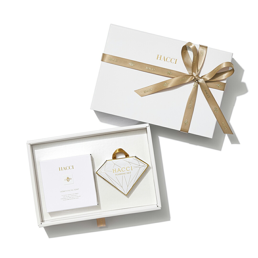 【楽天市場】【公式】HACCI スライドBOXギフトセット（はちみつ洗顔石けん 80g、キャンディーカラーリング泡立てネット）/ 送料無料 / ハッチ はっち / はちみつ ハチミツ 蜂蜜 ...