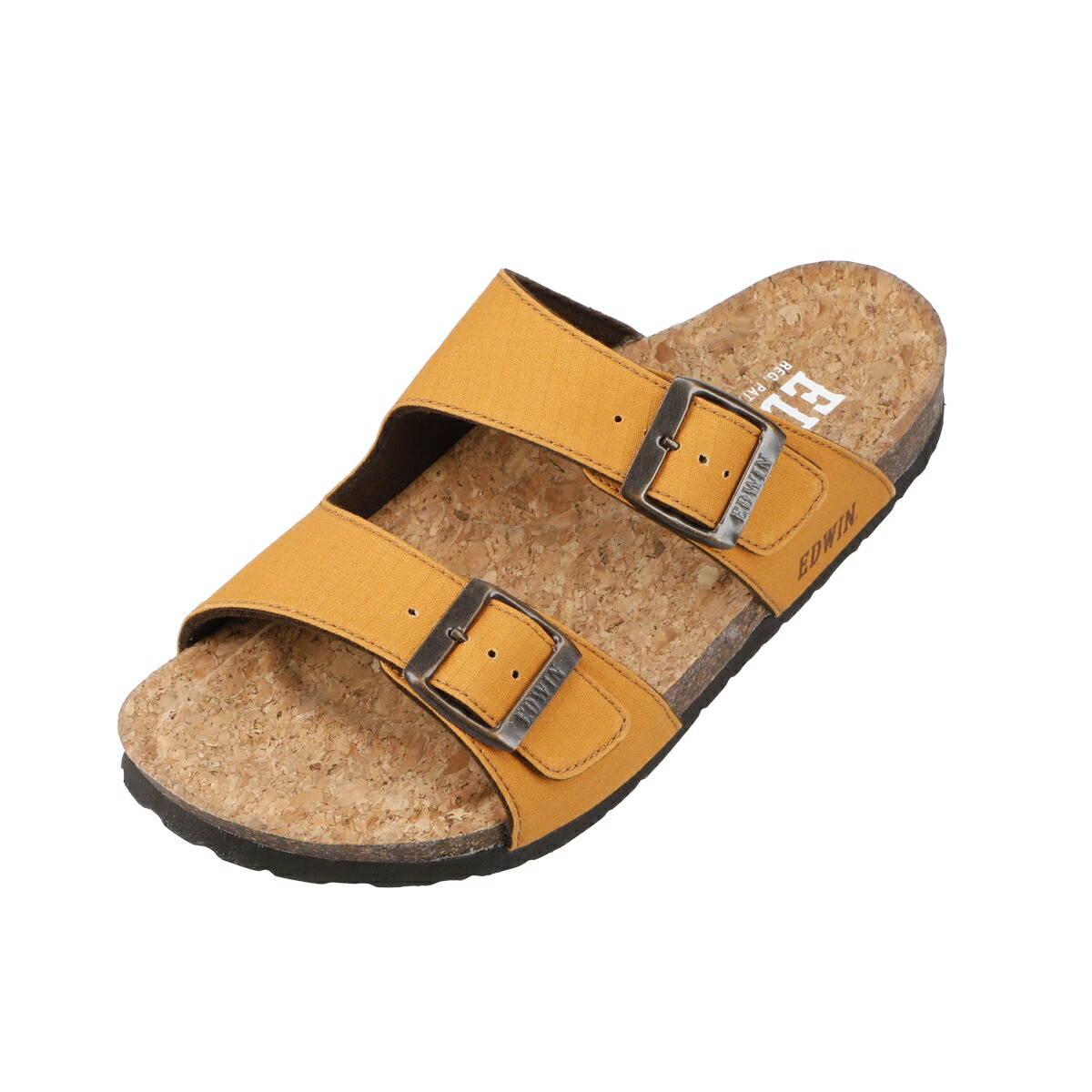 【楽天市場】DAIMATU（ダイマツ） EDWIN MEN（エドウィン メン） メンズフットベット EW9301 305 【マスタード】 メンズ 男性用 シューズ・靴 コルク コンフォート ...