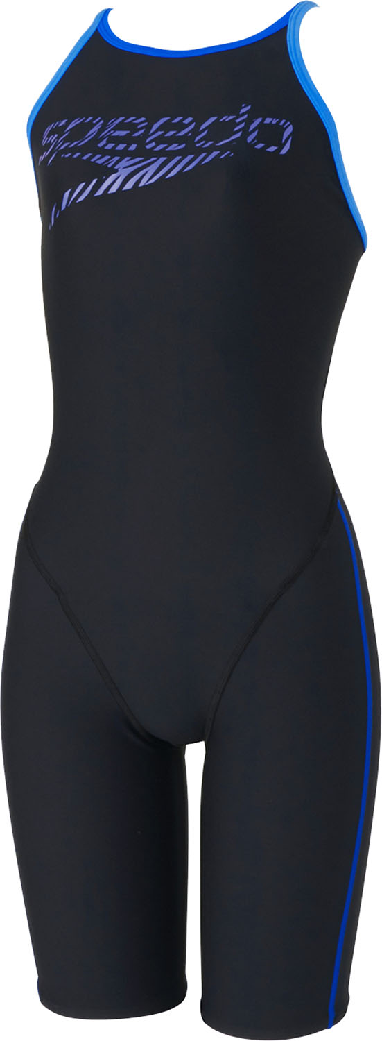 【楽天市場】Speedo （スピード） 水泳 水着 Zebra Stack TurnS Kneeskin 【ブラック×ブルー ...
