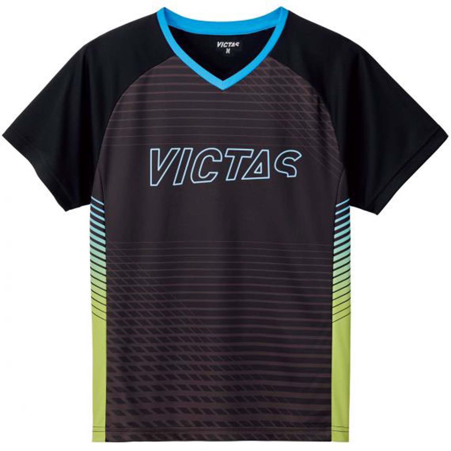 【楽天市場】VICTAS （ヴィクタス） 卓球 Tシャツ V-TS417 【ターコイズ】 532402 5100 半袖Tウェア Tシャツ メンズ・レディース 男性用・女性用 青 24SS ...