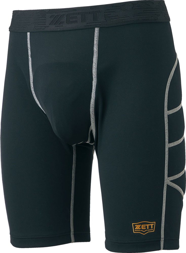 【楽天市場】ZETT （ゼット） 野球 ソフトボール アンダーウェア・スライディングパンツ・スラパン スラパン スライディングパンツ パッド付き メンズ 男性用 【ブラック】 黒 BP220 ...