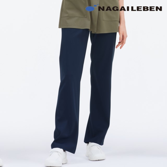 【楽天市場】AY4223 ナガイレーベン ナースウェア パンツ 男女兼用 ストレート プロファンクション ノータック ウエストゴム 紐付き 前ファスナー ポケットあり 制菌加工 制電 吸水 ...