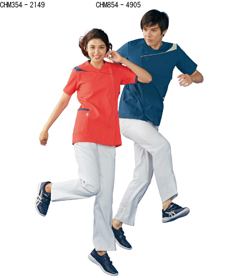 【楽天市場】CHM354-0192 asics レディススクラブ：The 白衣MALL