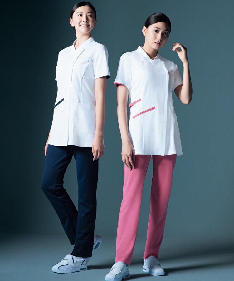 【楽天市場】KAZEN 985 レディスチュニック：The 白衣MALL