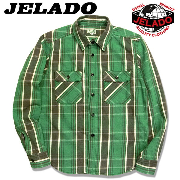 【楽天市場】JELADO(ジェラード）Unionworkers Shirts Short Length (ユニオンワーカーズシャツショート ...