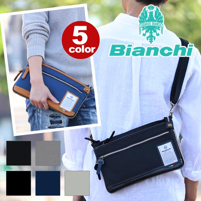 【楽天市場】ビアンキ ミニショルダー Bianchi 送料無料 ショルダーバッグ ショルダー クラッチ クラッチバッグ 斜め掛け 斜め掛けバッグ メンズ レディース 男女兼用 2WAY ...