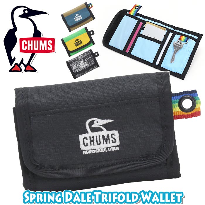 【楽天市場】CHUMS チャムス Spring Dale Trifold Wallet スプリングデールトリフォルドウォレット メンズ ...