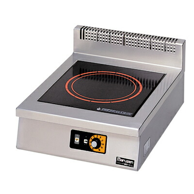 【楽天市場】MIH-P05B 【マルゼン】IHコンロ 1口 標準プレート 単機能 3相200V 幅450×奥行600×高さ170(mm)【送料無料】：業務用厨房機器・家具・食器INBIS