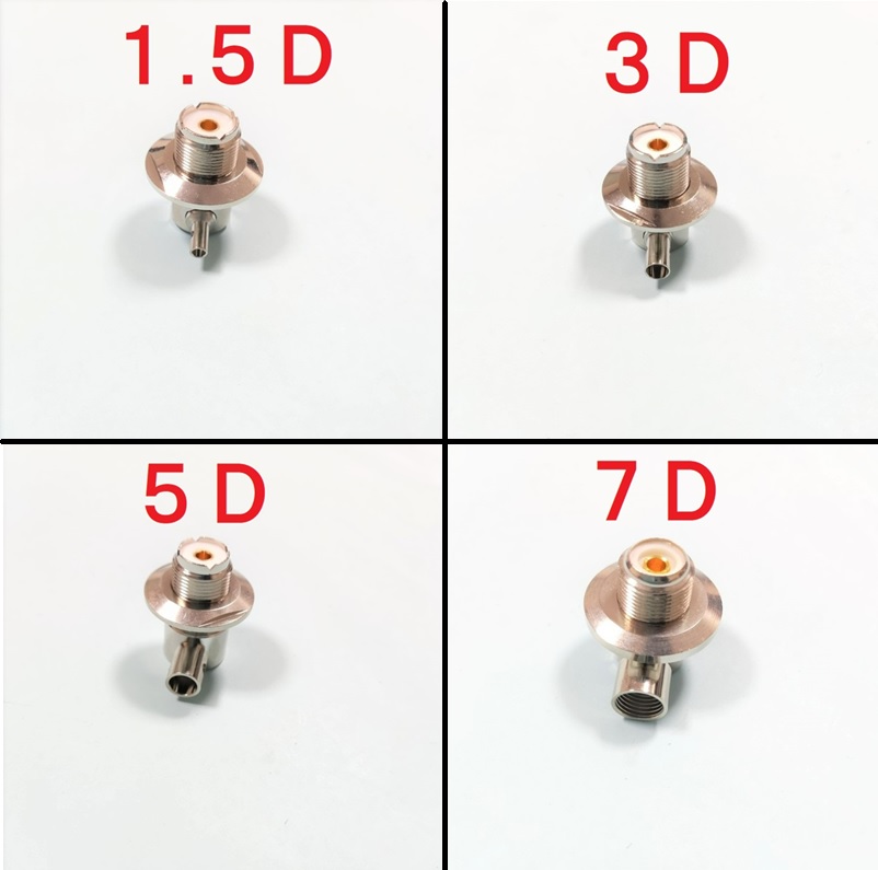 【楽天市場】1.5D 3D 5D 7D L型 Mコネクター M型 同軸コネクタ：Hamgo