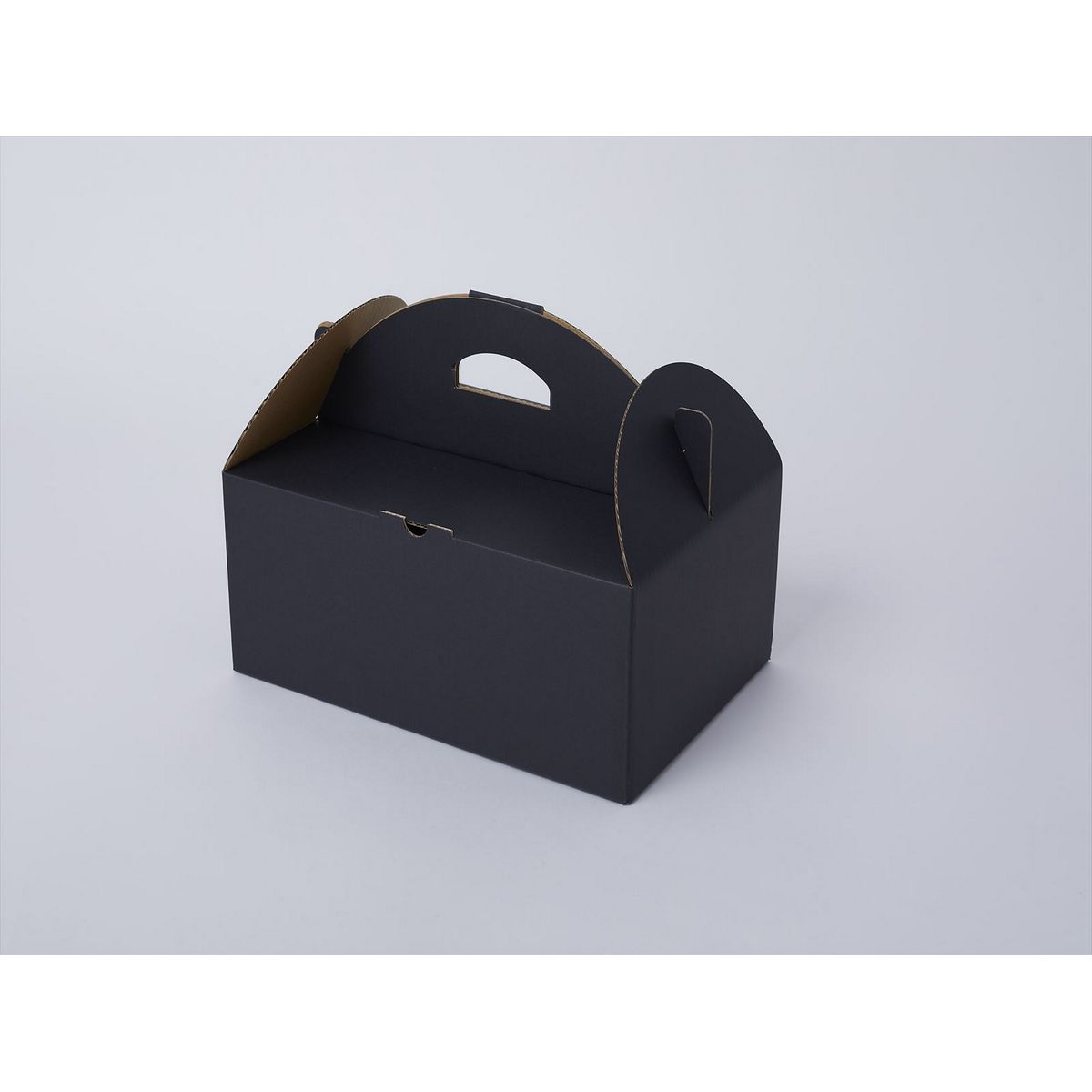 【楽天市場】HOSHINO/ブドウ2WAY BOX 2kg 黒×茶/661660【07】[25枚] ラッピング用品 、梱包資材 ラッピング箱 ...