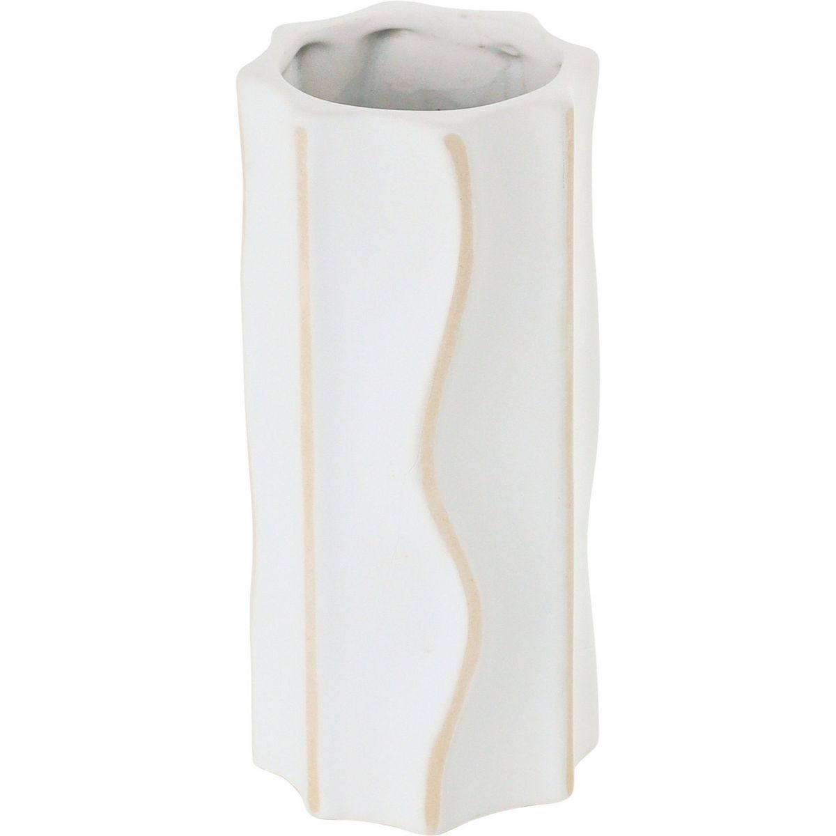 【楽天市場】YDM/マットウェーブ＆ストライプベース/RFB-464【01】 花器、リース 花器・花瓶 陶器花器：花材通販はなどんやアソシエ