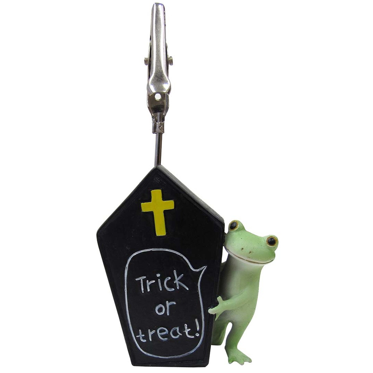 【楽天市場】drawerplus/Copeau コポー 棺おけからカエルクリップ/70882【07】 店舗ディスプレイ・店内装飾 ハロウィンディスプレイ 置物・オブジェ：花材通販はなどんやアソシエ