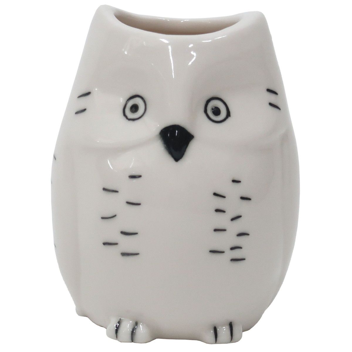 【楽天市場】クレエ/シナリー モチーフフラワーベース フクロウ/92470004【07】 花器、リース 花器・花瓶 一輪挿し・小さい花瓶：花材 ...
