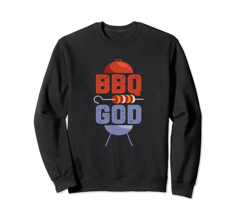 【楽天市場】BBQ 神様 BBQグッズ バーベキュー BBQマスター お父さん お父さん BBQ God BBQ Dad トレーナー：花りぼん