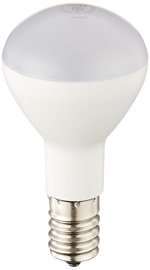 【楽天市場】オーム(OHM) オーム電機 LED電球 ミニレフランプ形 40形相当 E17 電球色 [品番]06-0767 LDR3L-W-E17 A9：hanamaru01楽天市場店