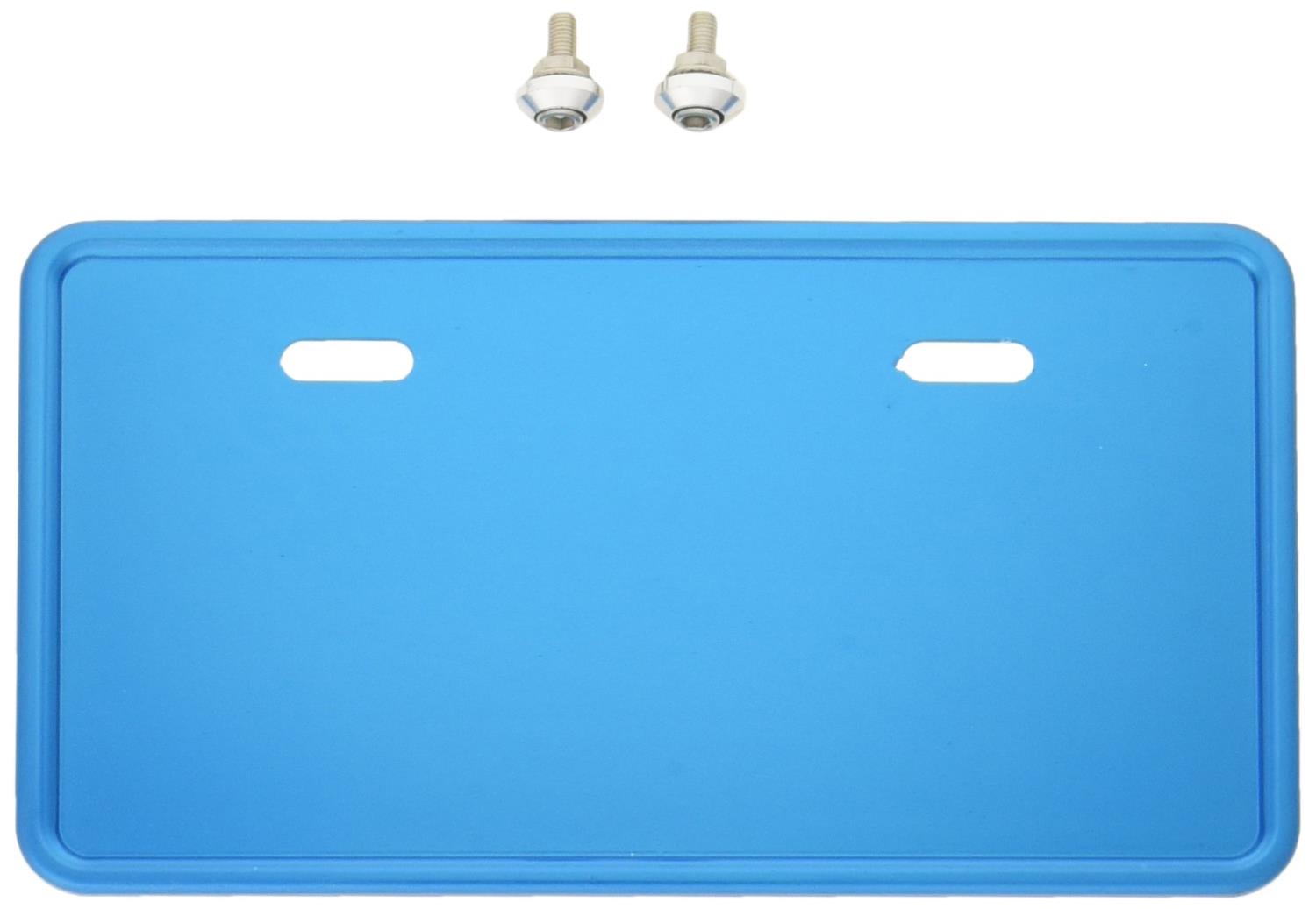 【楽天市場】バイクパーツセンター(Bike Parts Center) ナンバープレートベース 大 125cc~ ブルー 900107 ...