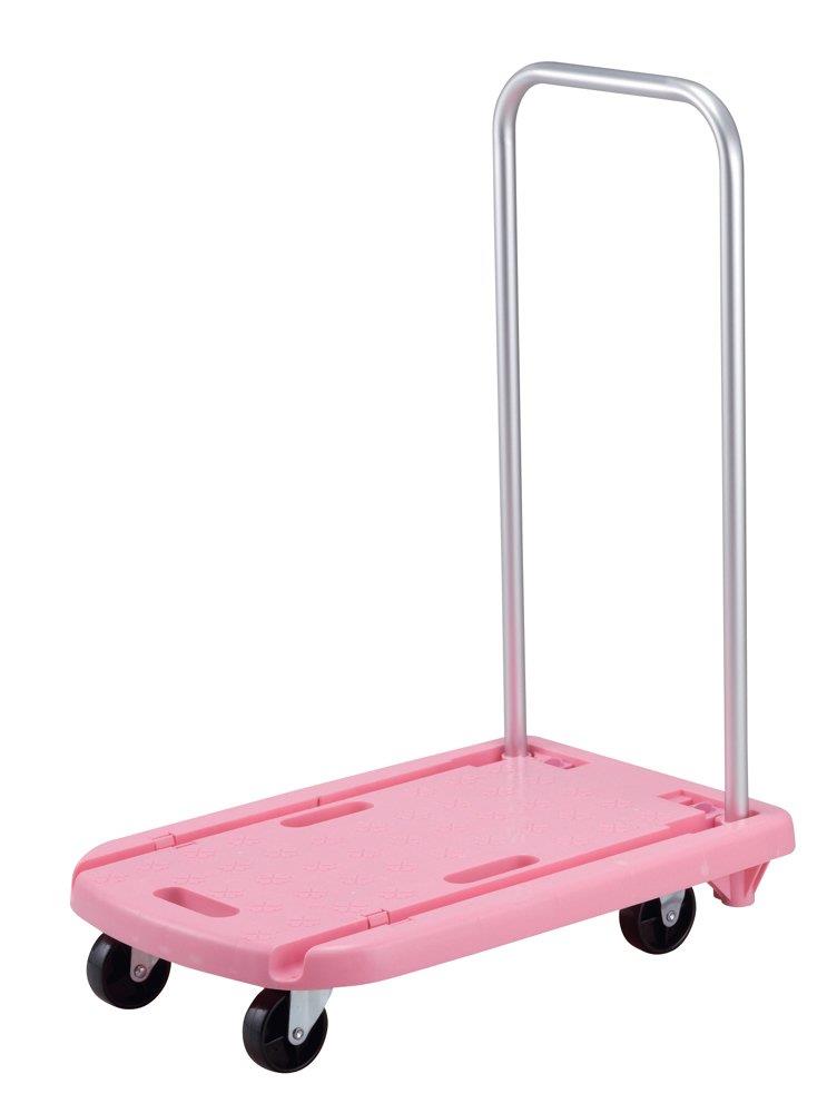 【楽天市場】パール金属 らくらく 軽量 ファミリー カート ピンク D-2790：hanamaru01楽天市場店