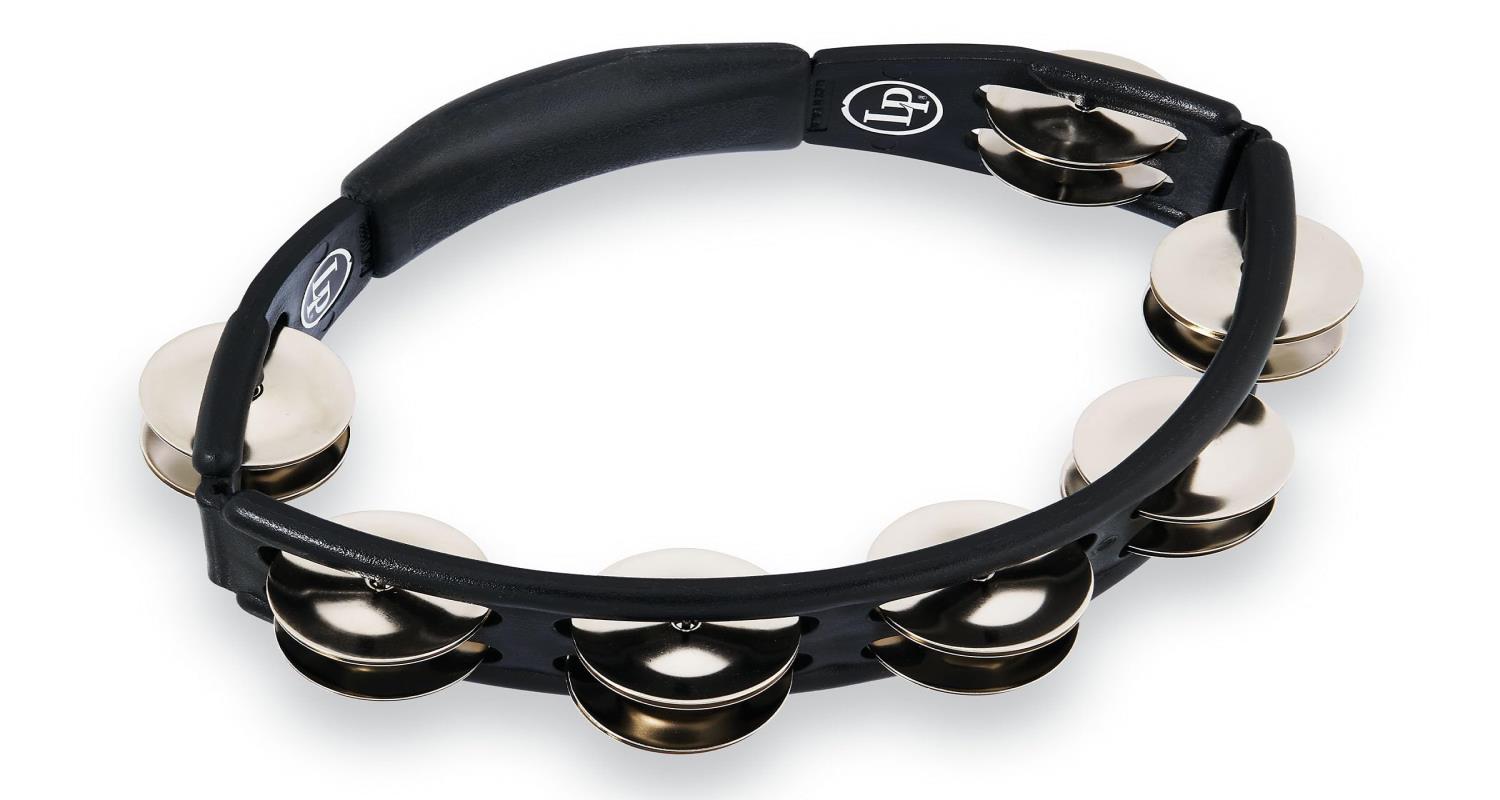 【楽天市場】LP エルピー タンバリン Cyclops Hand Held Tambourine, Black LP150 ...