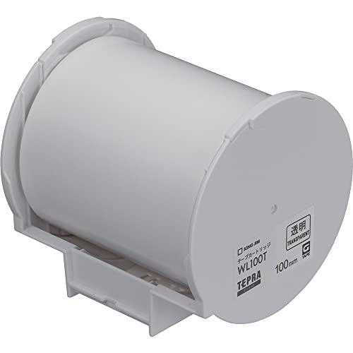 【楽天市場】キングジム テープカート リッジ テプラGrand WL100T 100mm 透明：hanatomori楽天市場店