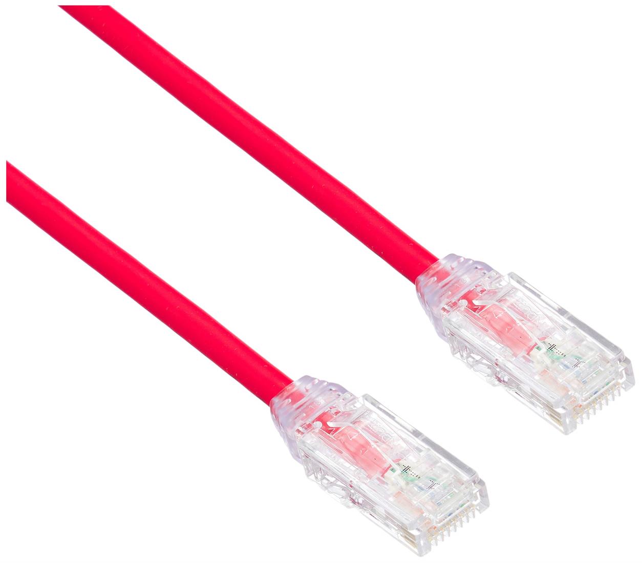 【楽天市場】パンドウイットコーポレーション LANケーブル Cat6A 超極細 プロ仕様 1m 赤 UTP28X1MRD：hanatomori ...